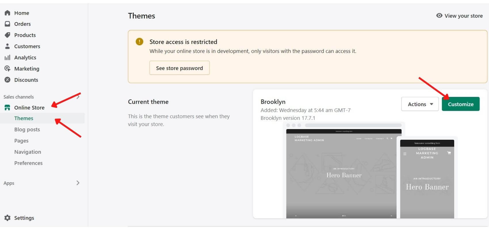 How To Create a Shopify Coming Soon Page + 6 Pro Tips! - LogBase